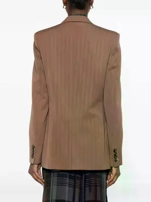 Stella McCartney Double-breasted Herringbone Jacket