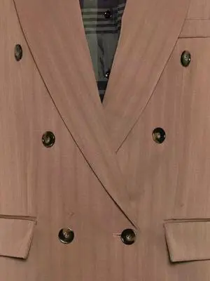 Stella McCartney Double-breasted Herringbone Jacket