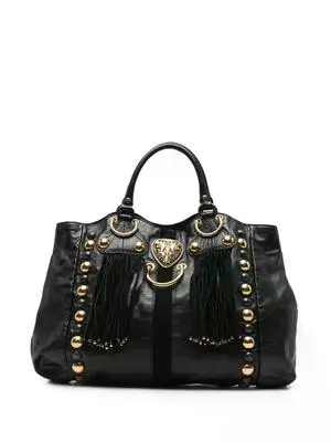 Gucci 2010s Babouska Leather Tote Bag
