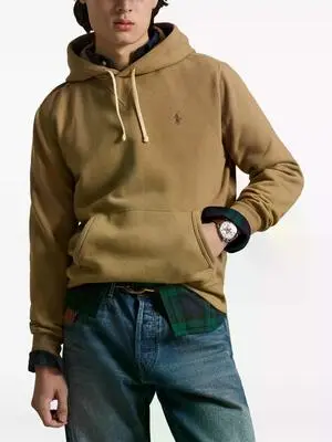Polo Ralph Lauren Drawstring Kangaroo-pocket Hoodie - Brown