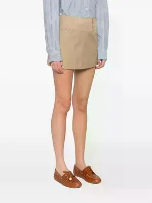 DUNST Belt Loops Short Skirt