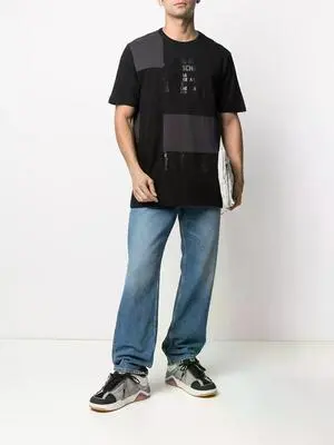 DIESEL® Light Wash Wide-leg Jeans