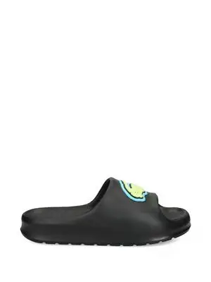 Lacoste Logo Applique Slides