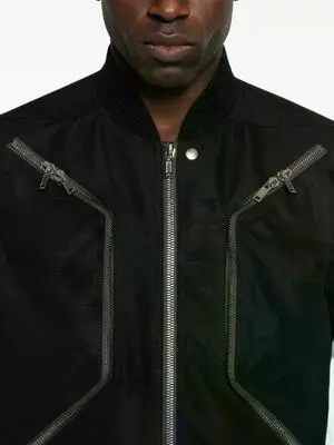 Rick Owens Zip-fastening Bomber Jacket - Black