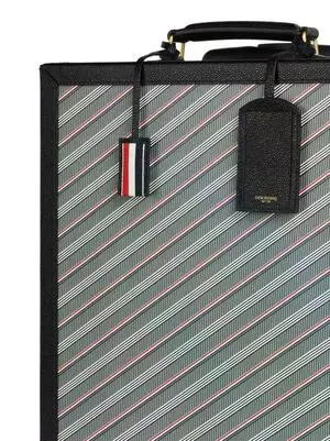 Thom Browne Stripe-patterned Luggage