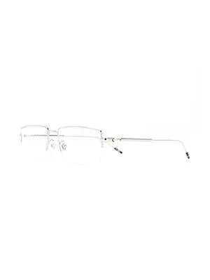 Montblanc Polished Square-frame Glasses