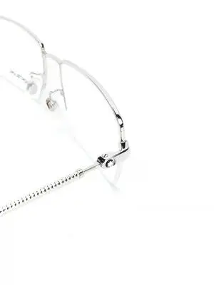 Montblanc Polished Square-frame Glasses