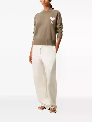 AMI Paris De Coeur Crewneck Sweater