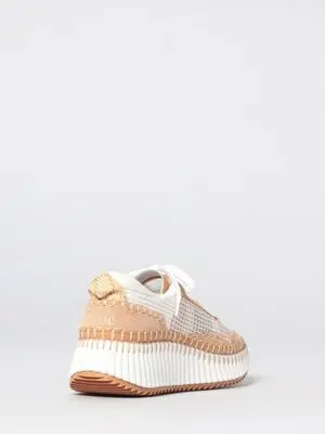 Chloé Lace-up Sneakers - Brown