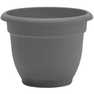 BLOEM 12 Inch Ariana Pot Planter - Gray