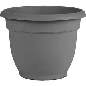 BLOEM Ariana Self Watering Planter 16 Inch - Gray