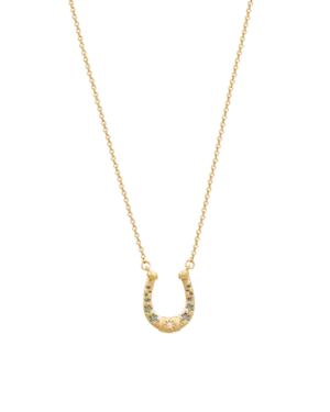 FABLE ENGLAND Lucky In Love Necklace - Gold