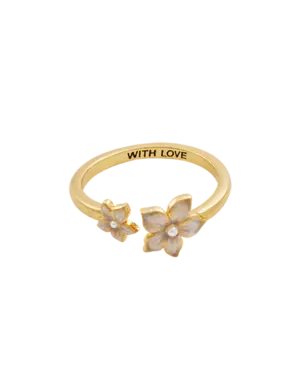 FABLE ENGLAND Jasmine & Pearl Ring