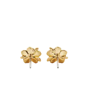 FABLE ENGLAND Forget Me Not Flora Stud Earrings