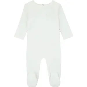 NOGGIWEAR Footed Teddy Jumpsuit - Ivory