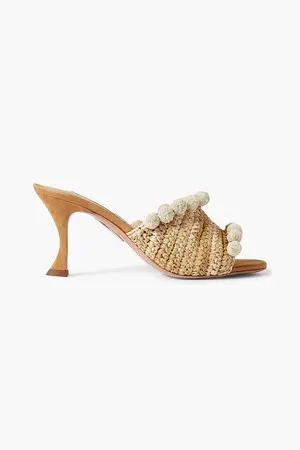 Aquazzura Square Toe Mules Clogs For Women