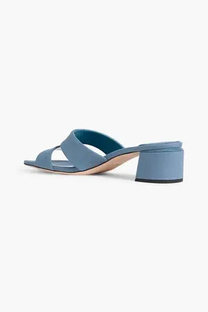 JIMMY CHOO Ellison 45 Canvas Mules