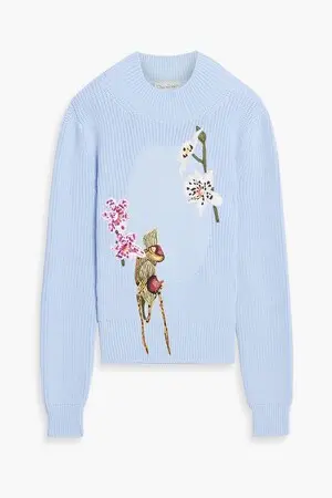 Oscar De La Renta Embroidered Sweaters For Women