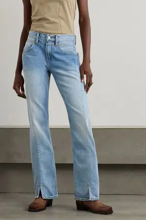 RE/DONE Mid-rise Flared Jeans