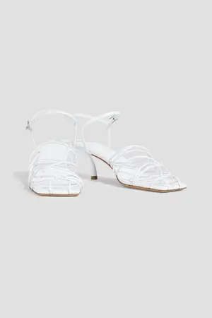 Tibi Betty Leather Sandals