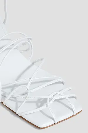Tibi Betty Leather Sandals