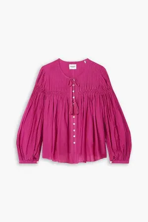 Marant Etoile Shirred Blouses