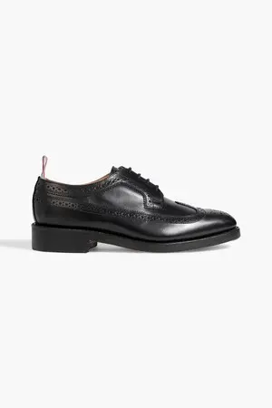 Thom Browne Laser-cut Leather Brogues