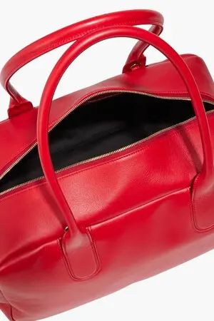 Loulou De Saison Jeru Leather Weekend Bag - Tomato Red