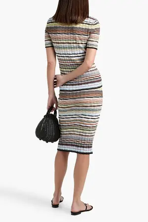 Missoni Spacedyed Ribbed Cotton-blend Top