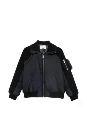 CIRCUS HOTEL Padded Patch-pocket Jacket - Blue