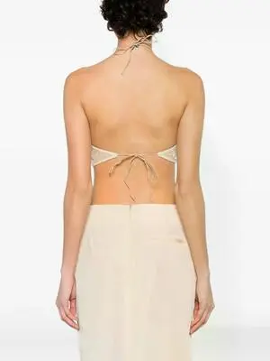 Oseree Sequin-embellishment Top