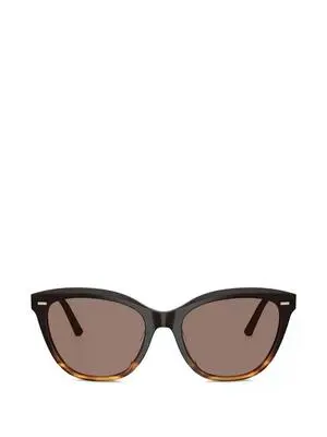 Oliver Spencer Mrs. Federer Cat-eye Sunglasses - Brown