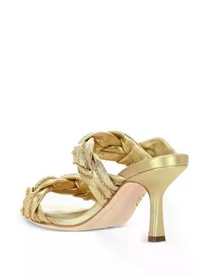 Rodo Heeled Pumps With Braided Detailing