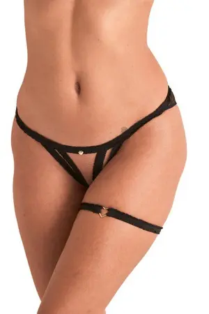 ADORE ME Lovisa Cheeky Panties - Black