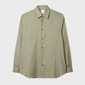 Paul Smith Sage Cotton Shirt