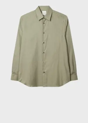 Paul Smith Sage Cotton Shirt