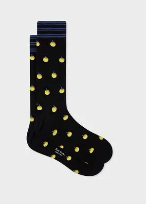 Paul Smith Tomato Patterned Crew Socks