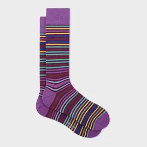 Men's Purple Socks