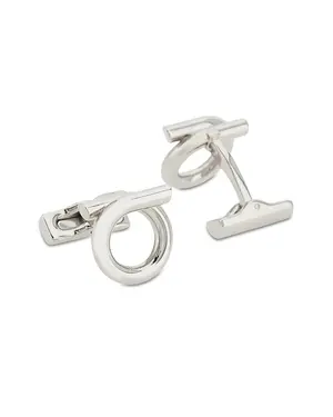 FERRAGAMO Gancini Cufflinks - Plaid
