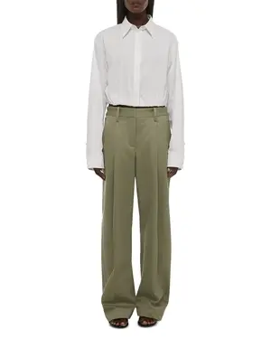 Helmut Lang Pleated Chino Pants