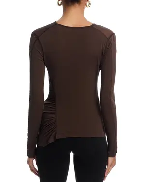 Helmut Lang Ruched Top