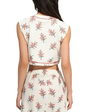 Agua Bendita Madison Cherish Embroidered Vest