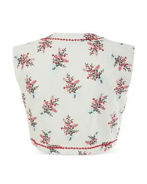 Agua Bendita Madison Cherish Embroidered Vest