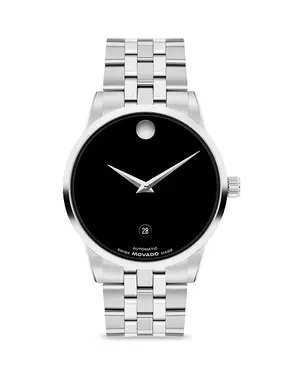 Movado Museum Classic Automatic 40mm Watch - Black