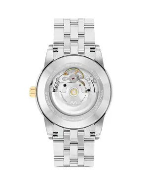 Movado Museum Classic Automatic Two-tone Watch - Black/two-tone