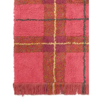 LORENA CANALS Wouf Wouf Washable Rug Tartan Vintage 2'11x3'11 Area Rug