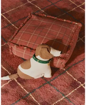 LORENA CANALS Wouf Wouf Washable Rug Tartan Vintage 2'11x3'11 Area Rug