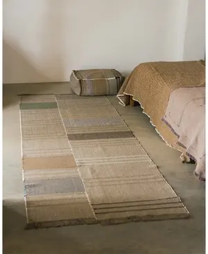LORENA CANALS Casa Oaxaca Handloom Runner Rug Oaxaca 2'7x7'6 Runner Area Rug