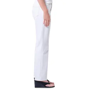 AGOLDE Lana High Rise Straight Jeans - Marshmallow