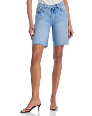 L'Agence River Mid-rise Bermuda Shorts
